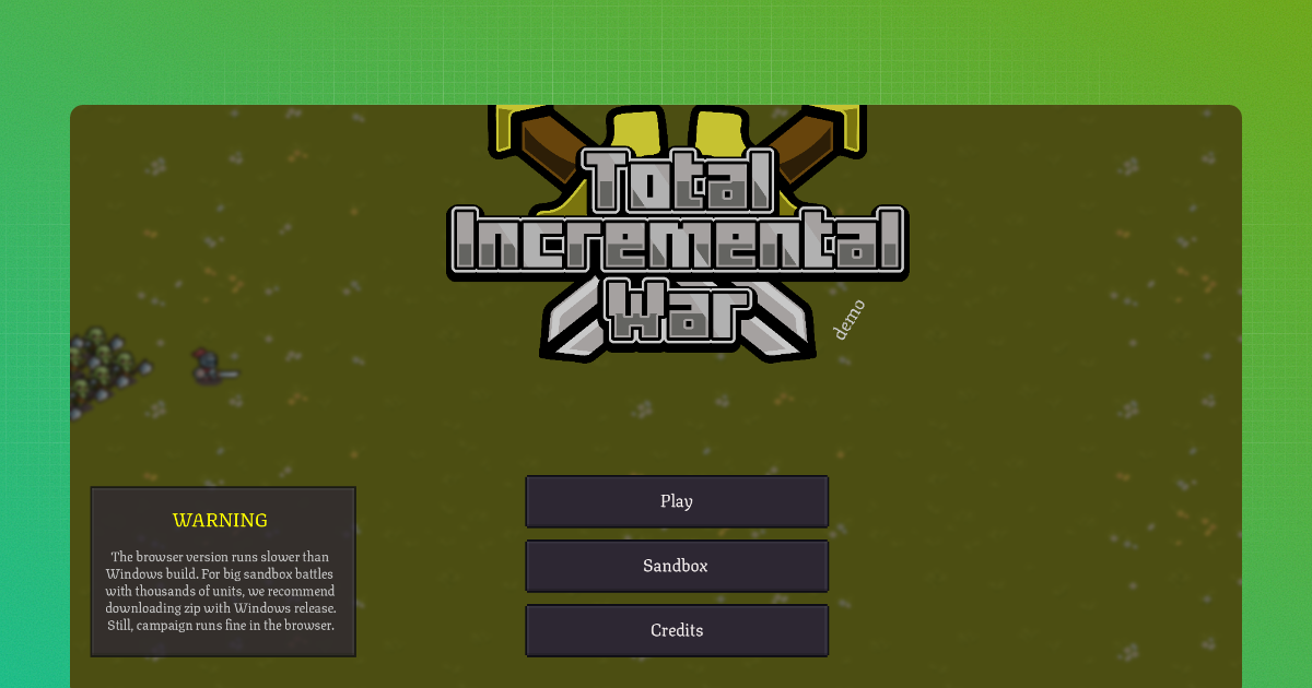 Total Incremental War Game Full Play Online